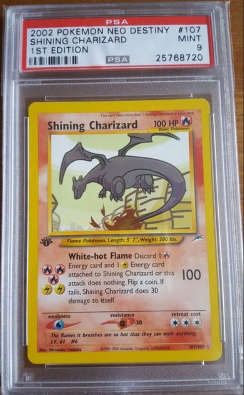 5 Rarest Shiny Pokemon Cards | Not Only Shining Charizard